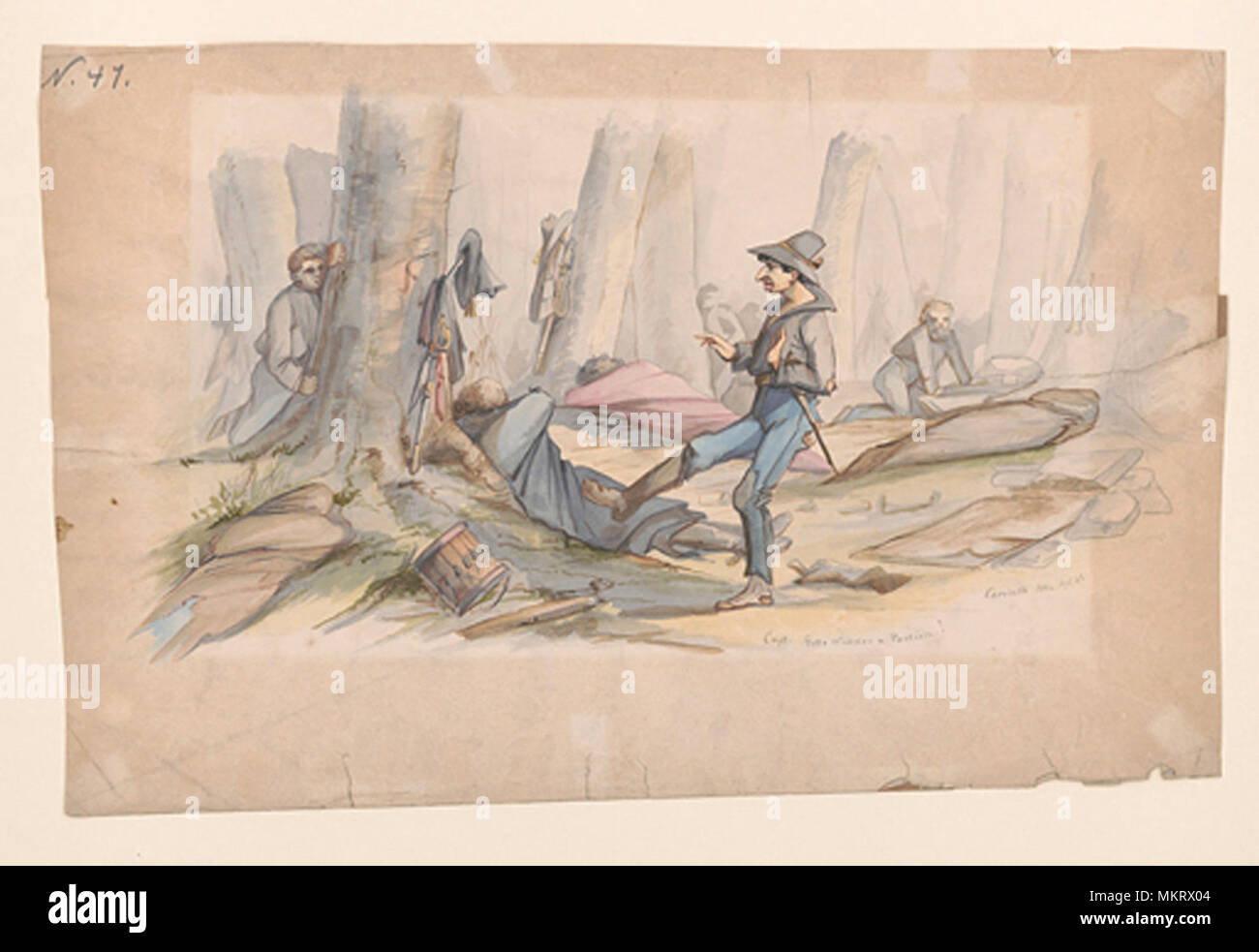 Carnet de croquis de la guerre Banque de photographies et d’images à ...