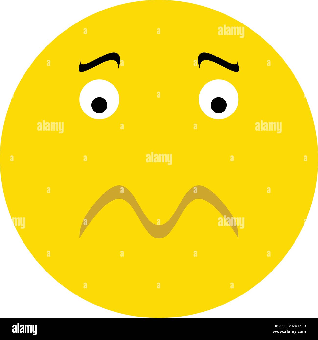 Dissatisfied Smiley Banque d'image et photos - Alamy