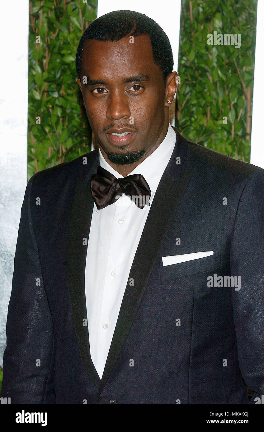 Sean Combs 023 arrivant à la Vanity Fair Oscar Party 2012 - à l'hôtel ...