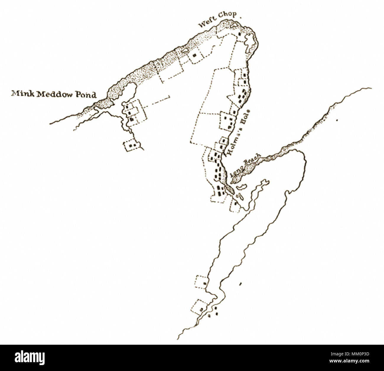 La carte des foyers de la région de trou. Meyssac. 1775 Photo Stock - Alamy