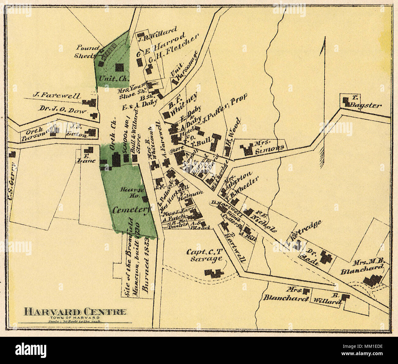 Carte de harvard Banque de photographies et d’images à haute résolution ...