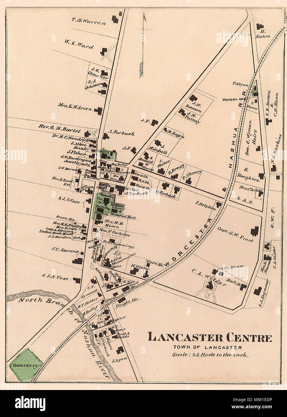 Lancaster map Banque de photographies et d’images à haute résolution ...