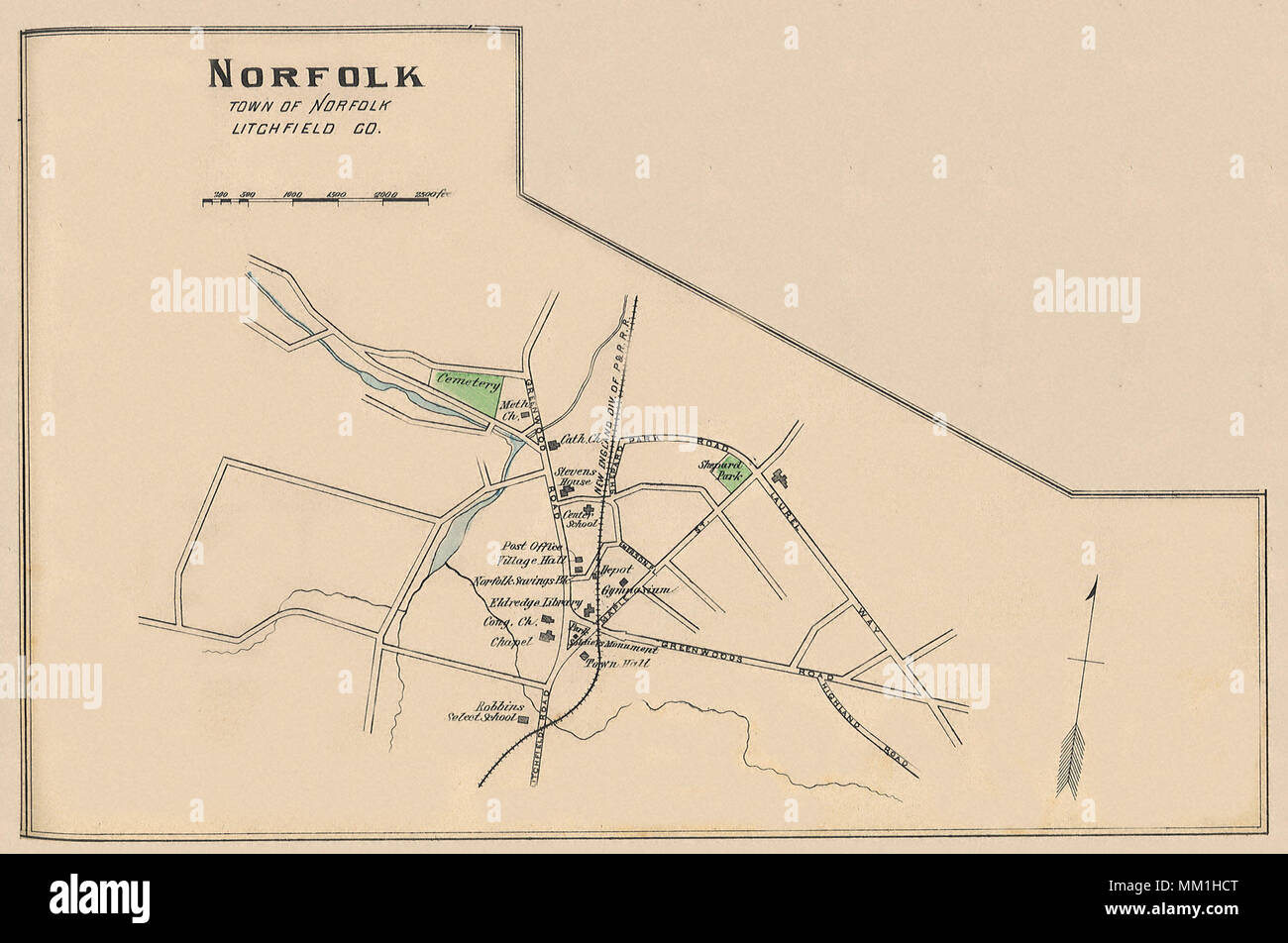 Carte de norfolk Banque de photographies et d’images à haute résolution ...