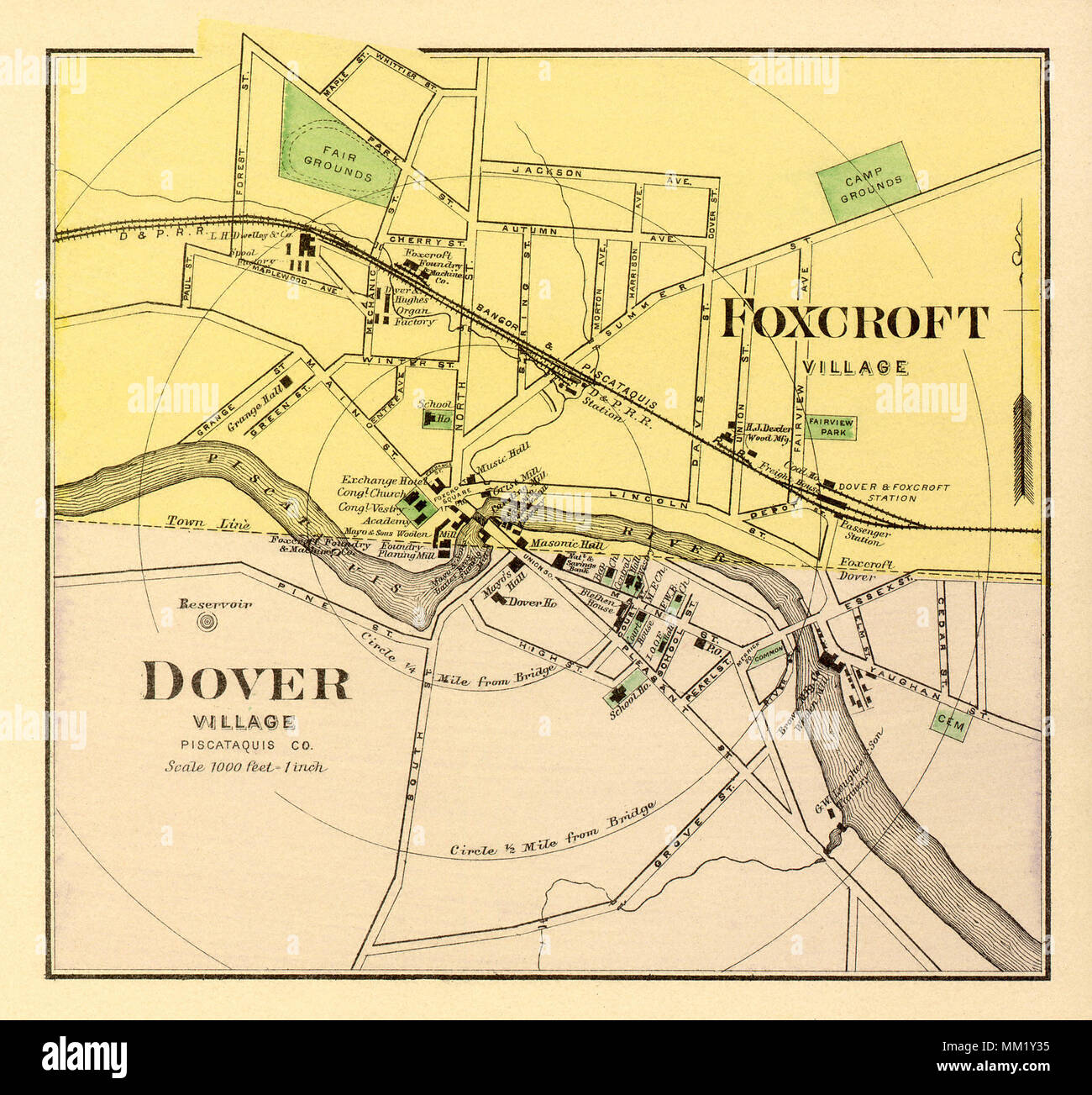 Map of dover Banque de photographies et d’images à haute résolution - Alamy