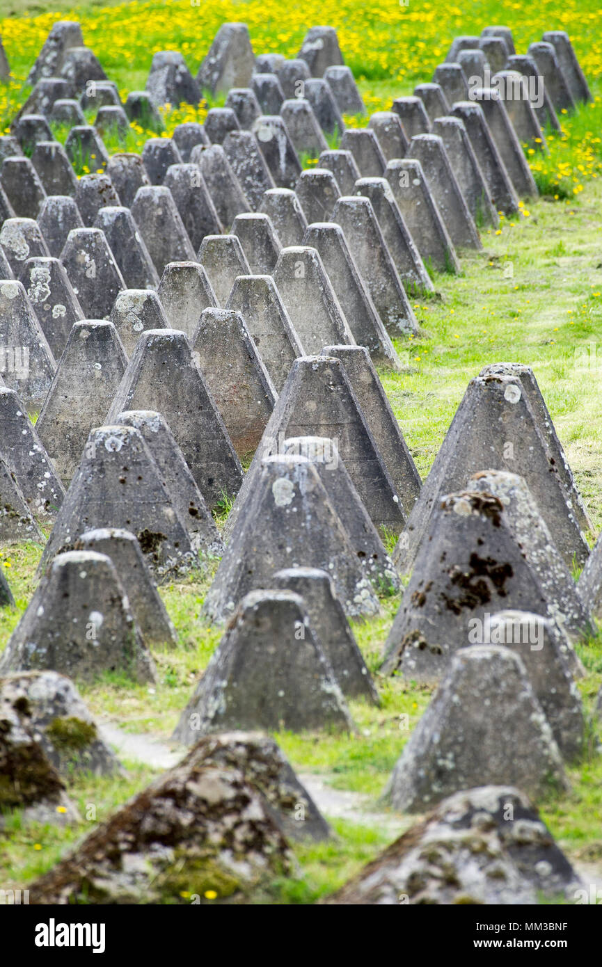 Instalacion militar nazi alemana Banque de photographies et d’images à ...