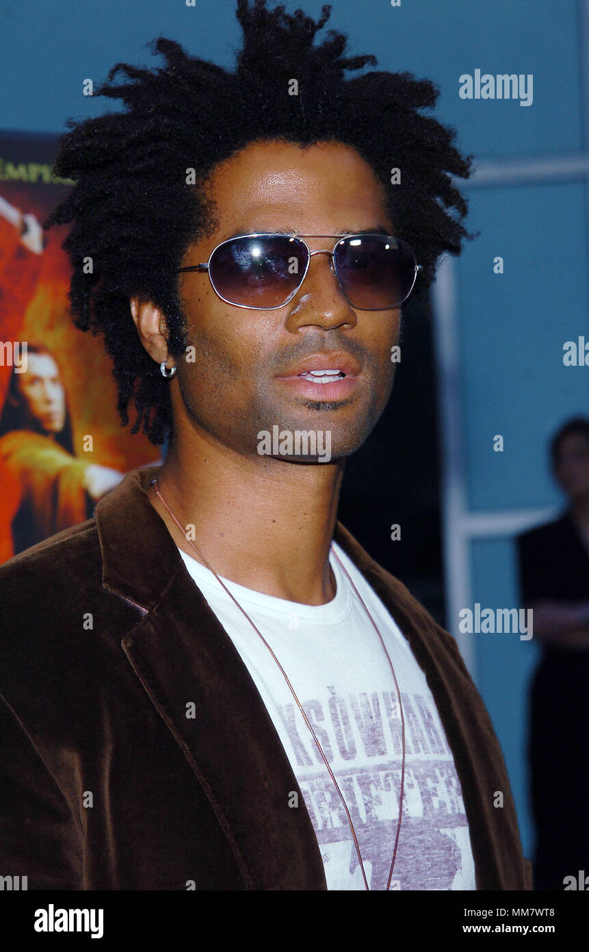 Eric Benet en arrivant à la Premiere (héros) à la Zing Xiong Arclight ...
