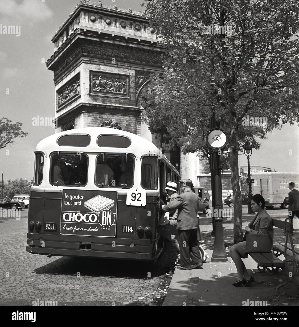 Bus paris annees 50 Banque de photographies et d’images à haute ...
