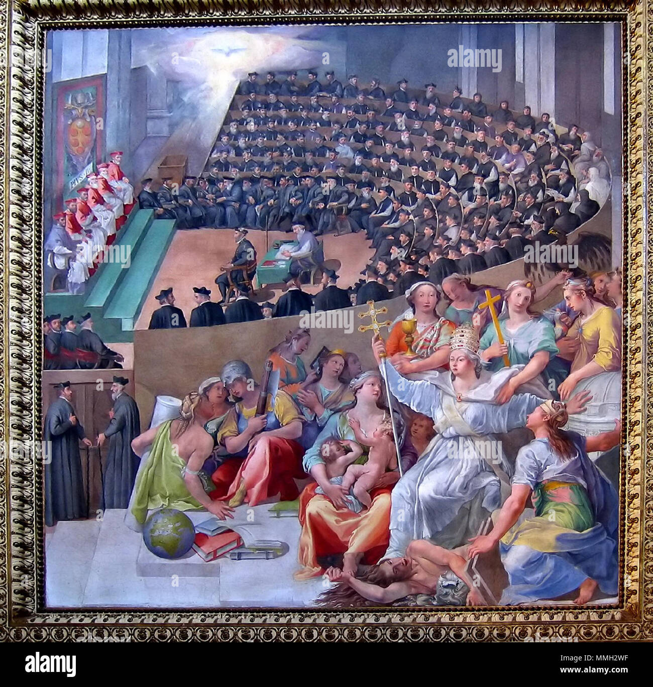 Concile de Trente. 1588. Concile de Trente par Pasquale Cati Photo ...