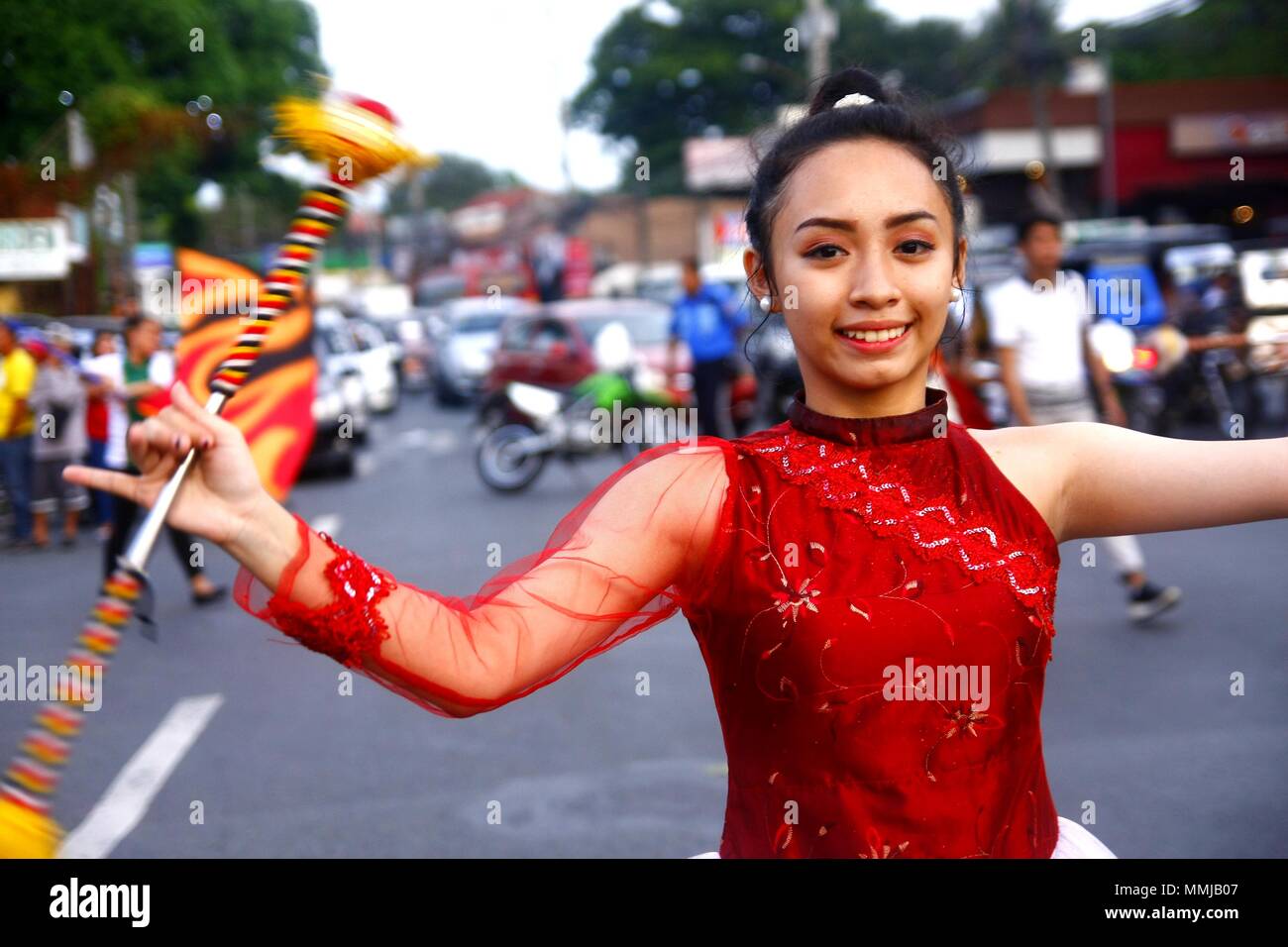 ANTIPOLO CITY, PHILIPPINES - 1 mai 2018 : les participants ont défilé ...