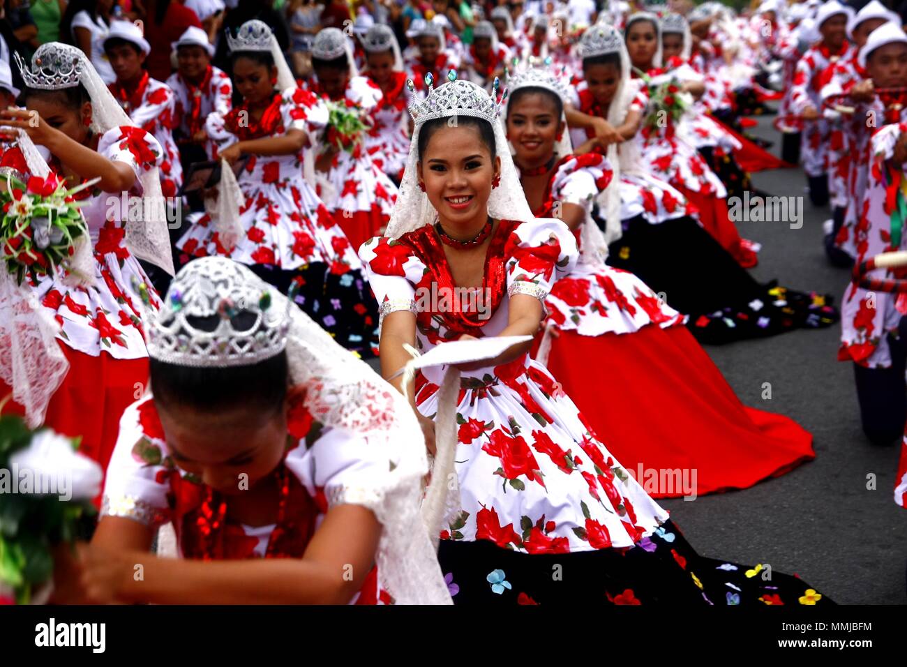 ANTIPOLO CITY, PHILIPPINES - 1 mai 2018 : les participants ont défilé ...
