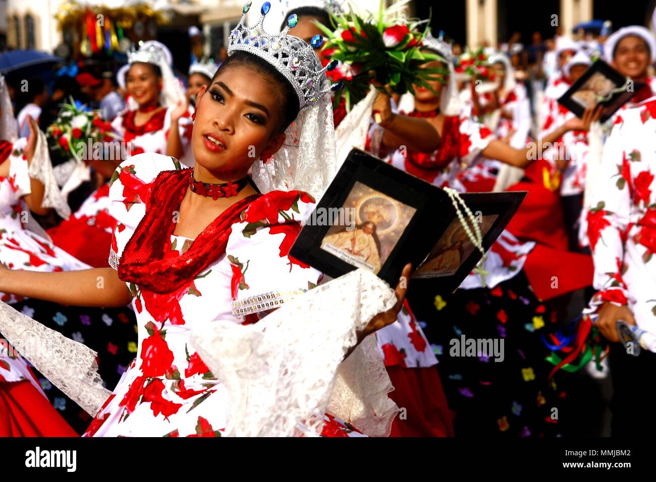 ANTIPOLO CITY, PHILIPPINES - 1 mai 2018 : les participants ont défilé ...
