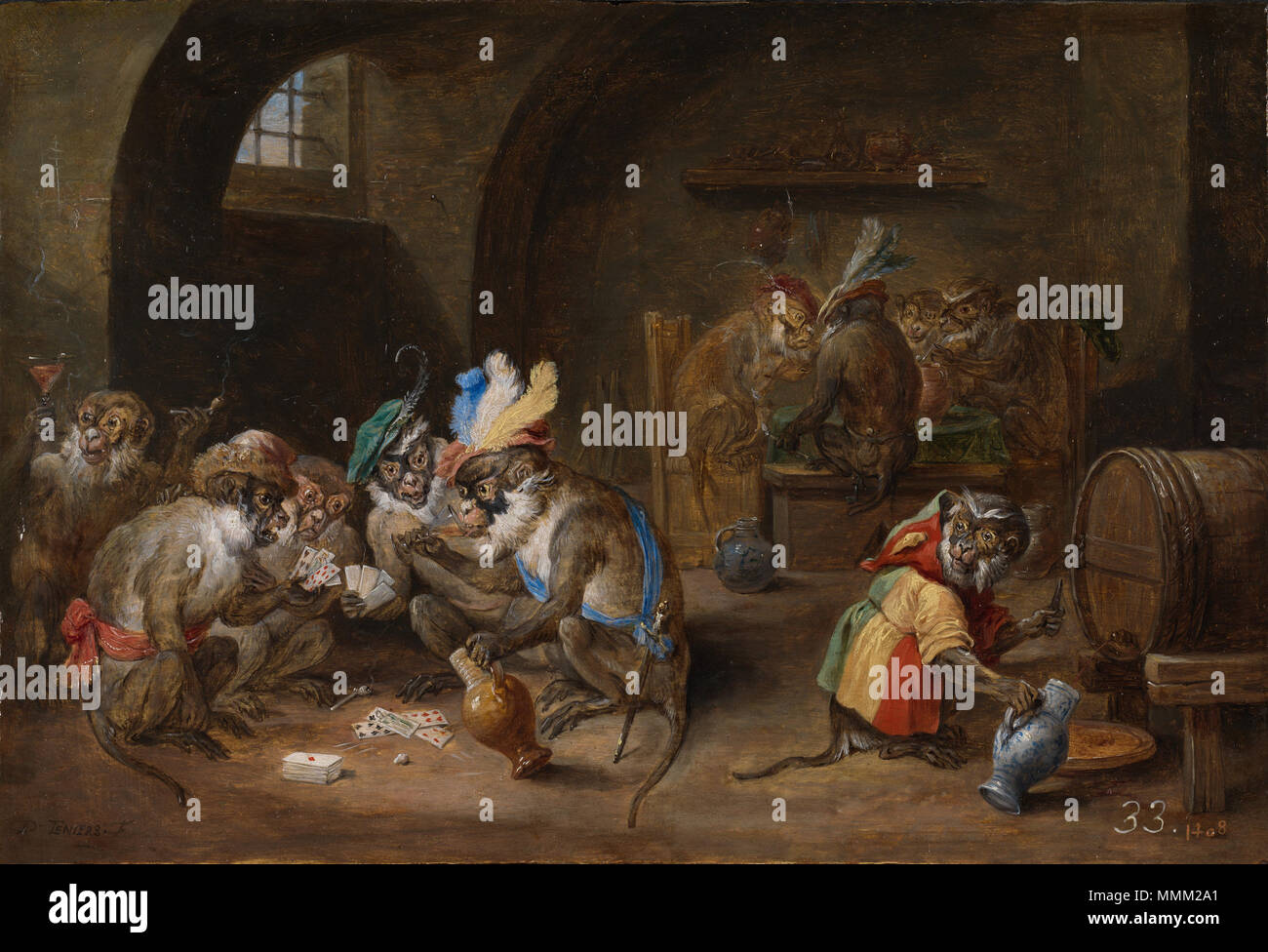 Ténier david Banque de photographies et d’images à haute résolution - Alamy