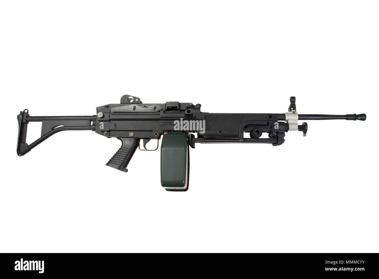 M249 light machine gun Banque de photographies et d’images à haute ...