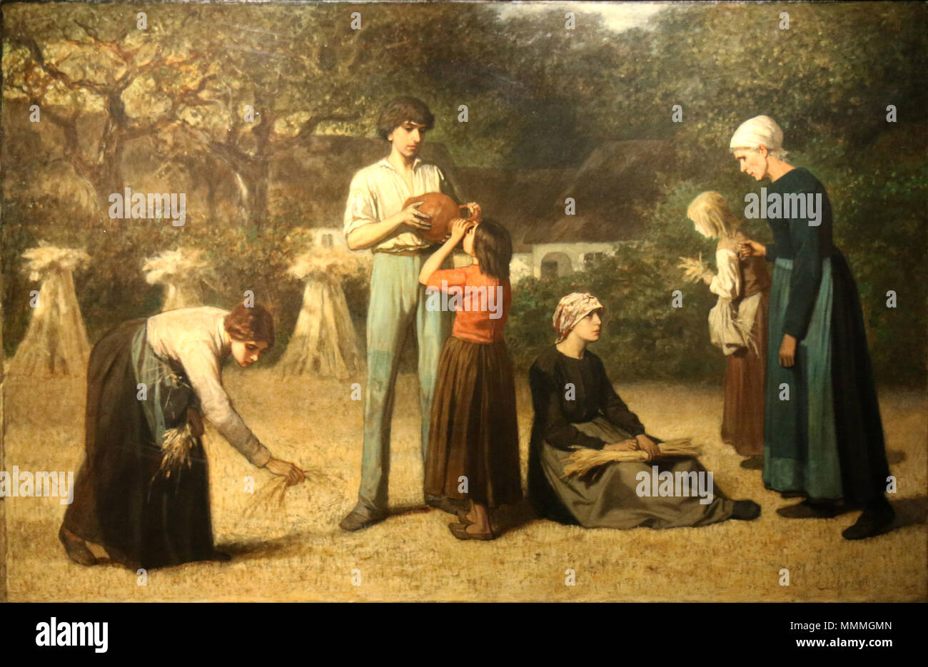 Les glaneuses Banque de photographies et d’images à haute résolution - Alamy