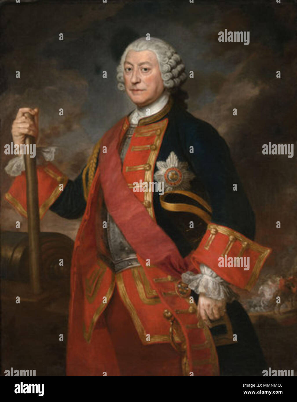 . Anglais : Le Général Jean Louis Ligonier, dans l'uniforme de Colonel ...