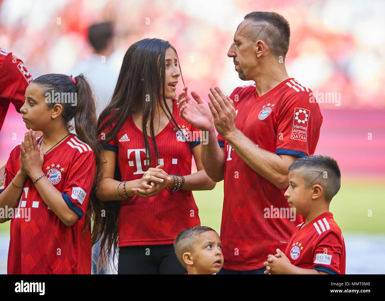 Munich, Allemagne.. 12 mai, 2018. Football FC Bayern Munich, Munich, 12 ...