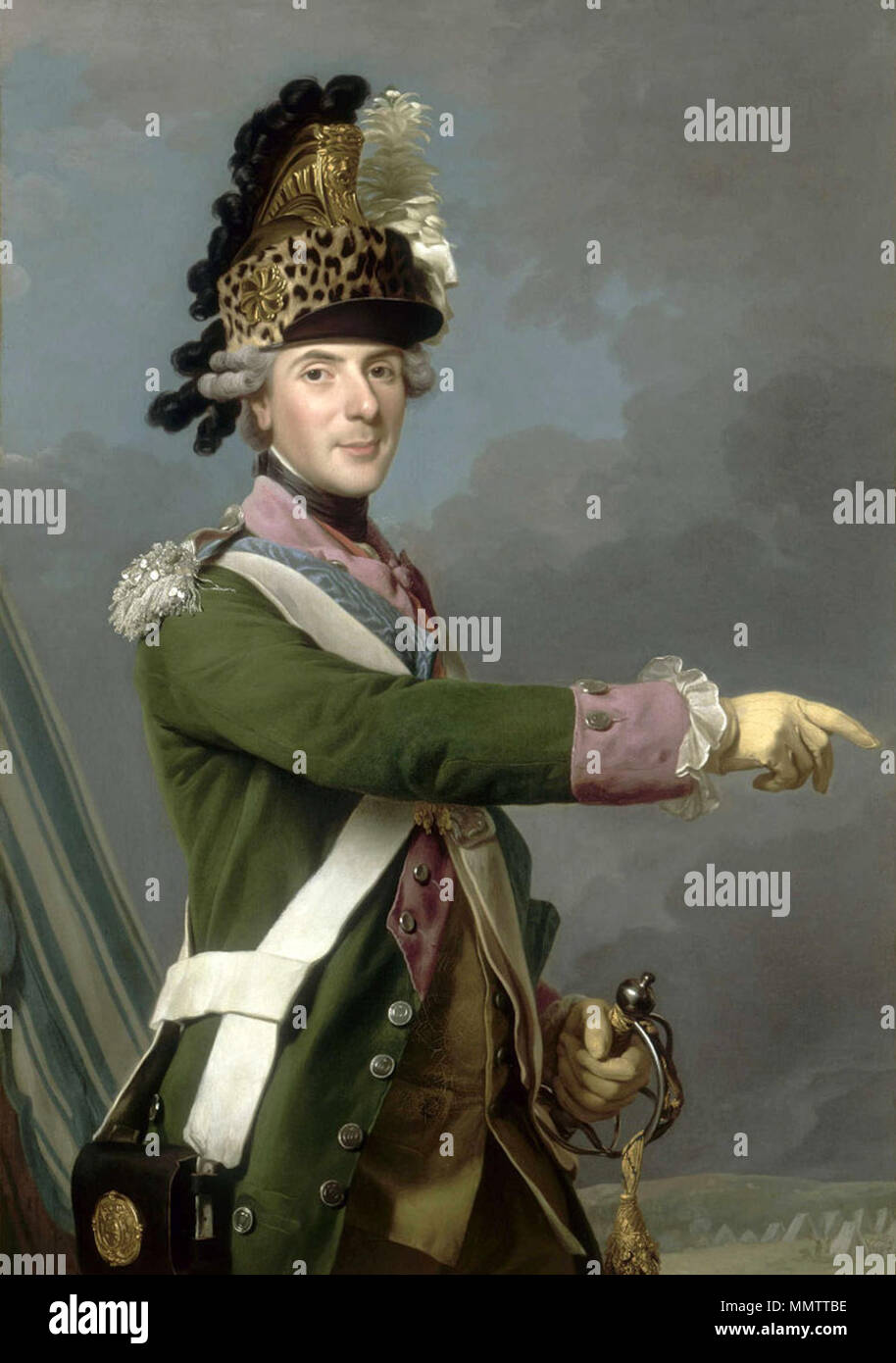 . Louis, dauphin de France (1729-1765), s'affiche avec un visage émacié ...
