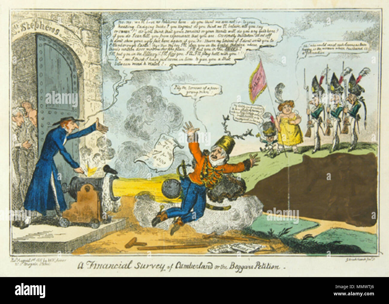 Cruikshank cartoon Banque de photographies et d’images à haute ...