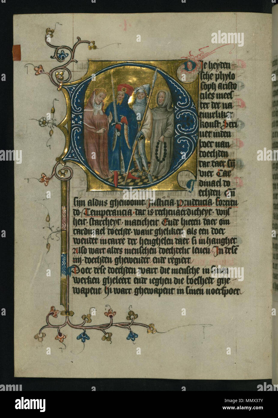 The four cardinal virtues Banque de photographies et d’images à haute ...