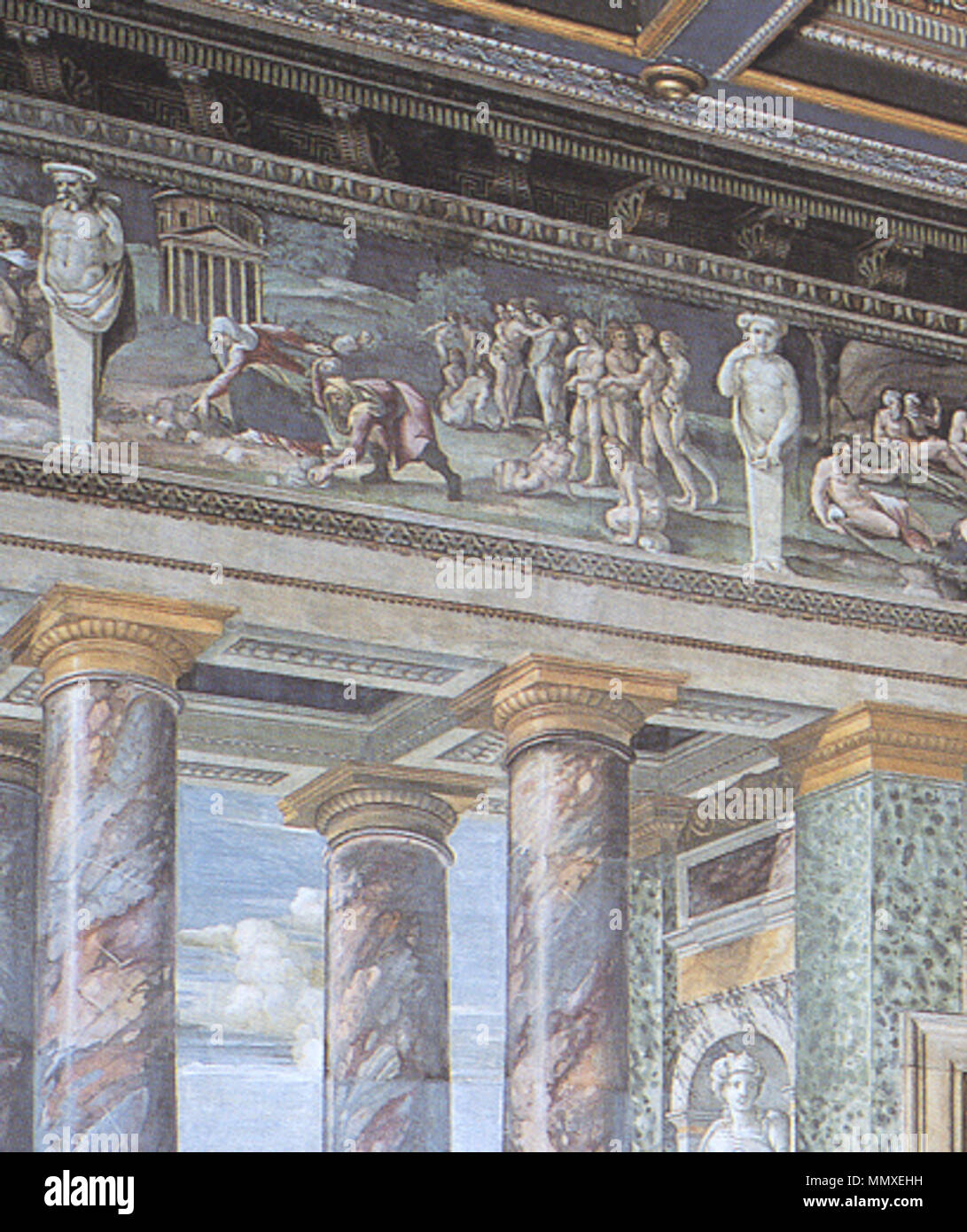 Farnesina frescoes Banque de photographies et d’images à haute ...