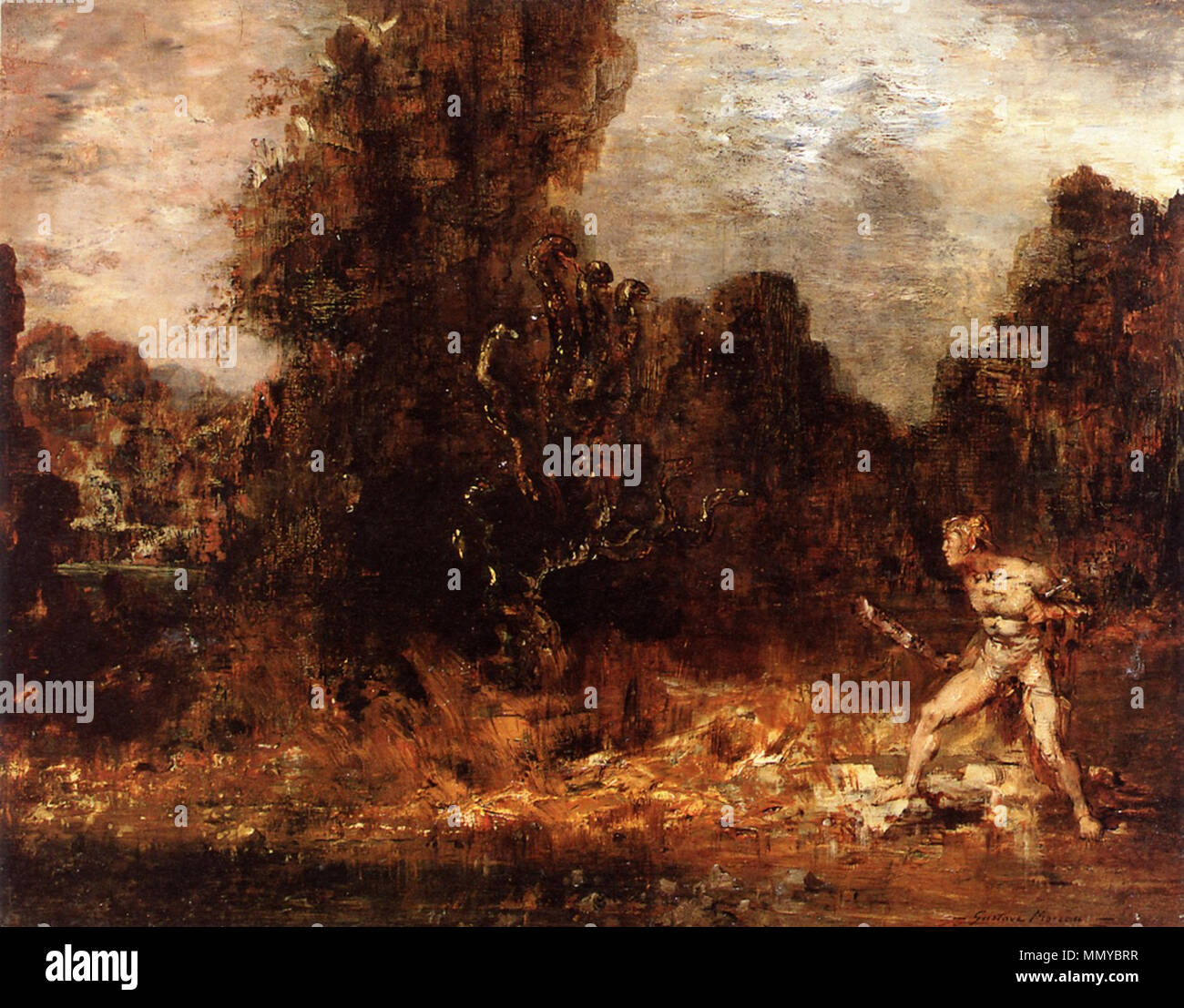 Hydre Gustave Moreau Banque d'image et photos - Alamy