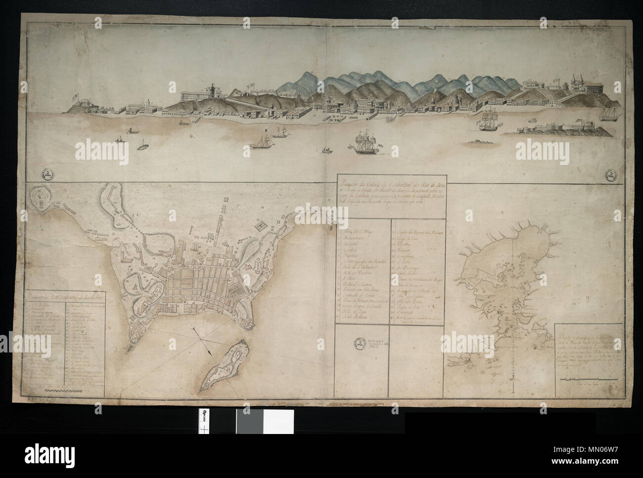 Hydrographic map Banque de photographies et d’images à haute résolution - Alamy
