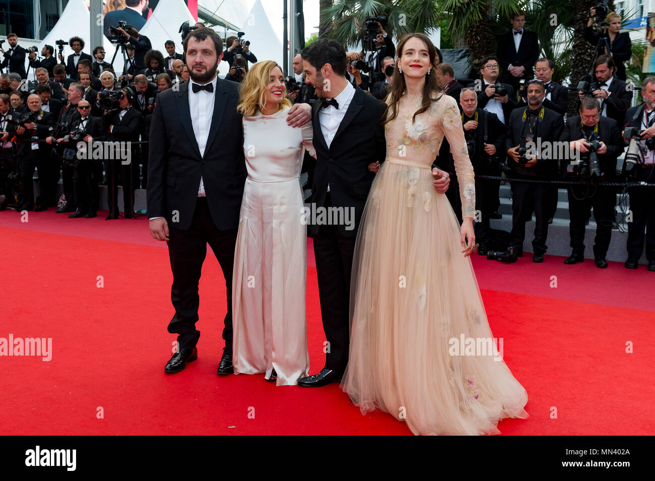 Cannes, France. 13 mai, 2018. Karim Leklou acteur, directeur Marie ...