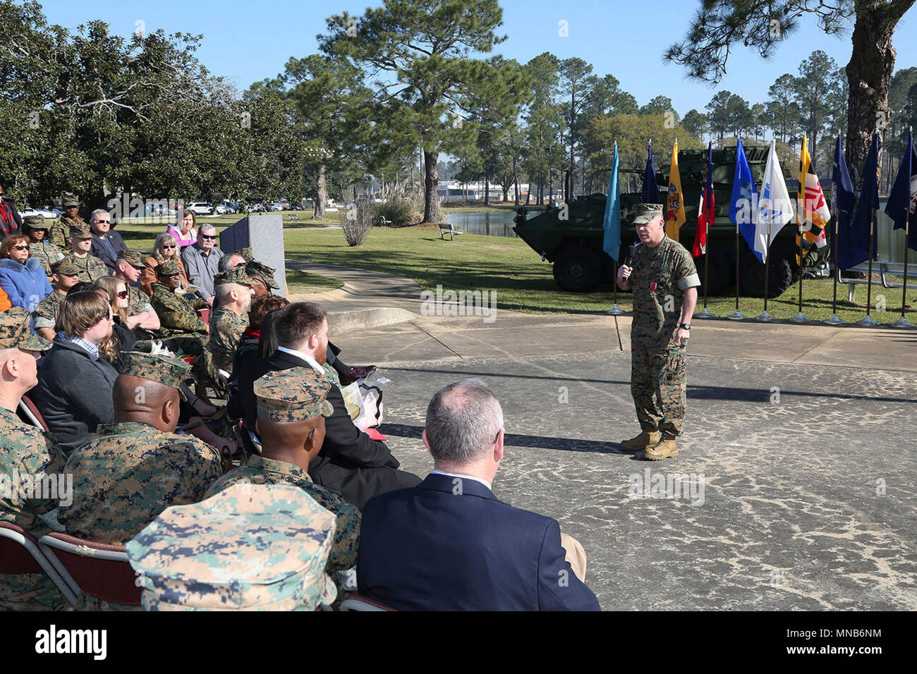 Cousandnat adjoint du corps des marines Banque de photographies et d ...