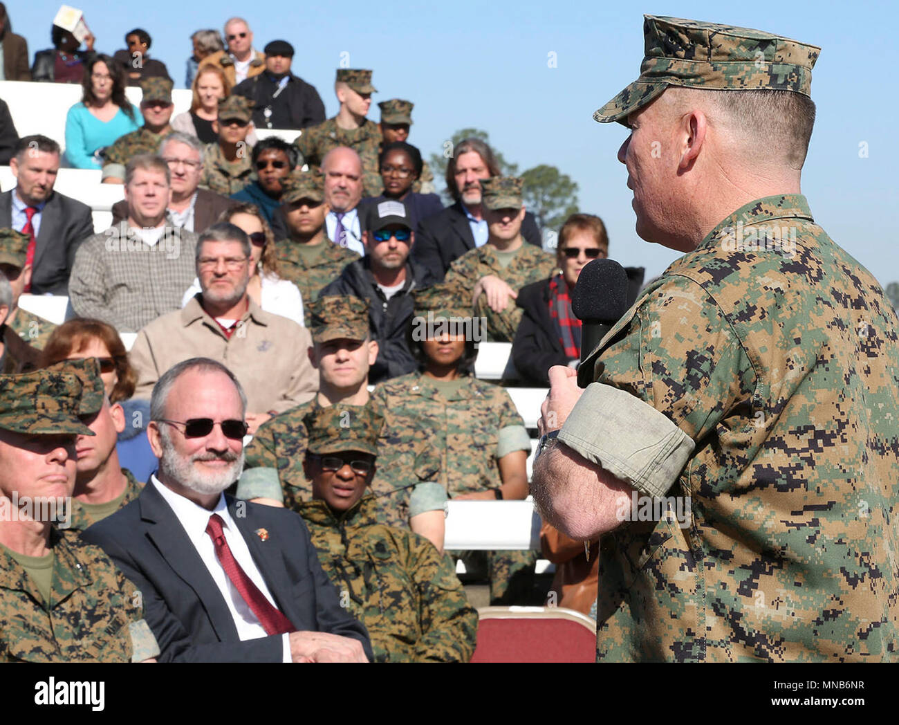 Cousandnat adjoint du corps des marines Banque de photographies et d ...