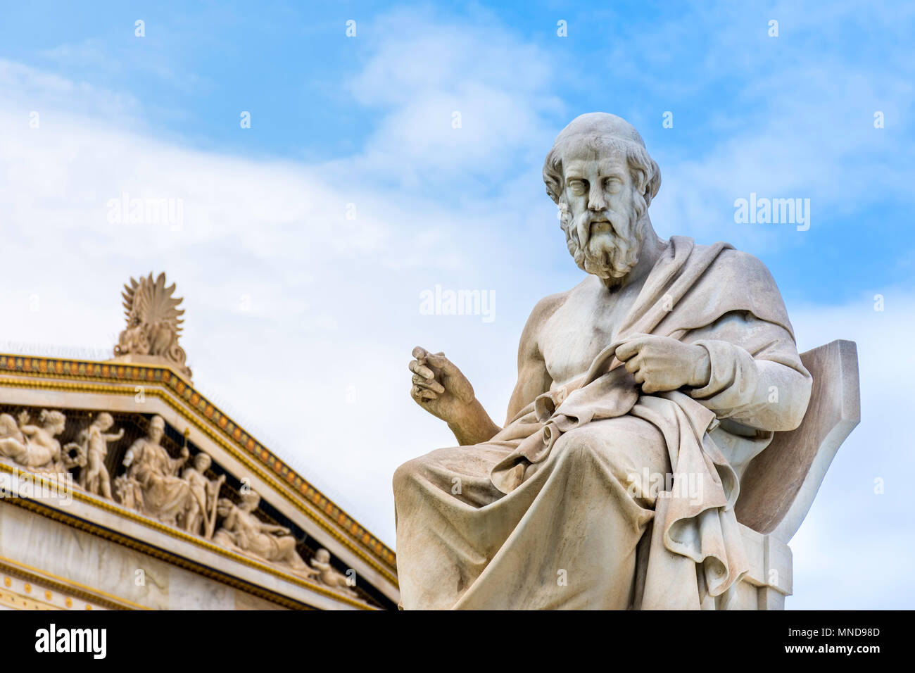 Statue de platon le penseur Banque de photographies et d’images à haute ...