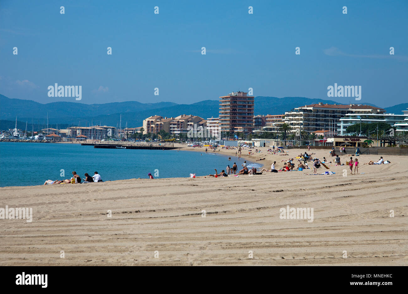 Frejus plage Banque de photographies et d’images à haute résolution - Alamy