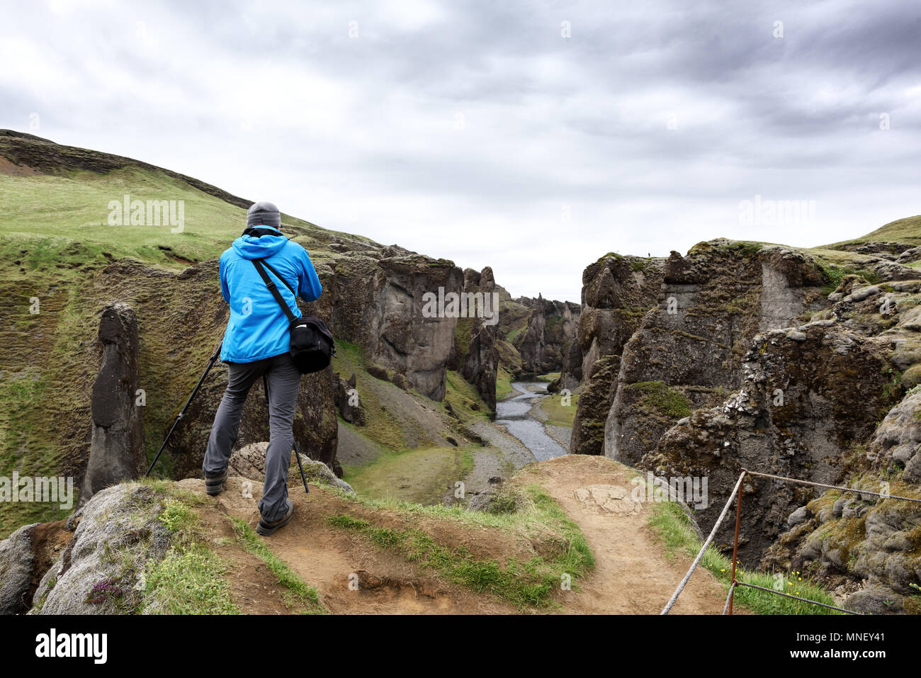 Fjadrargljufur canyon iceland Banque de photographies et d’images à ...