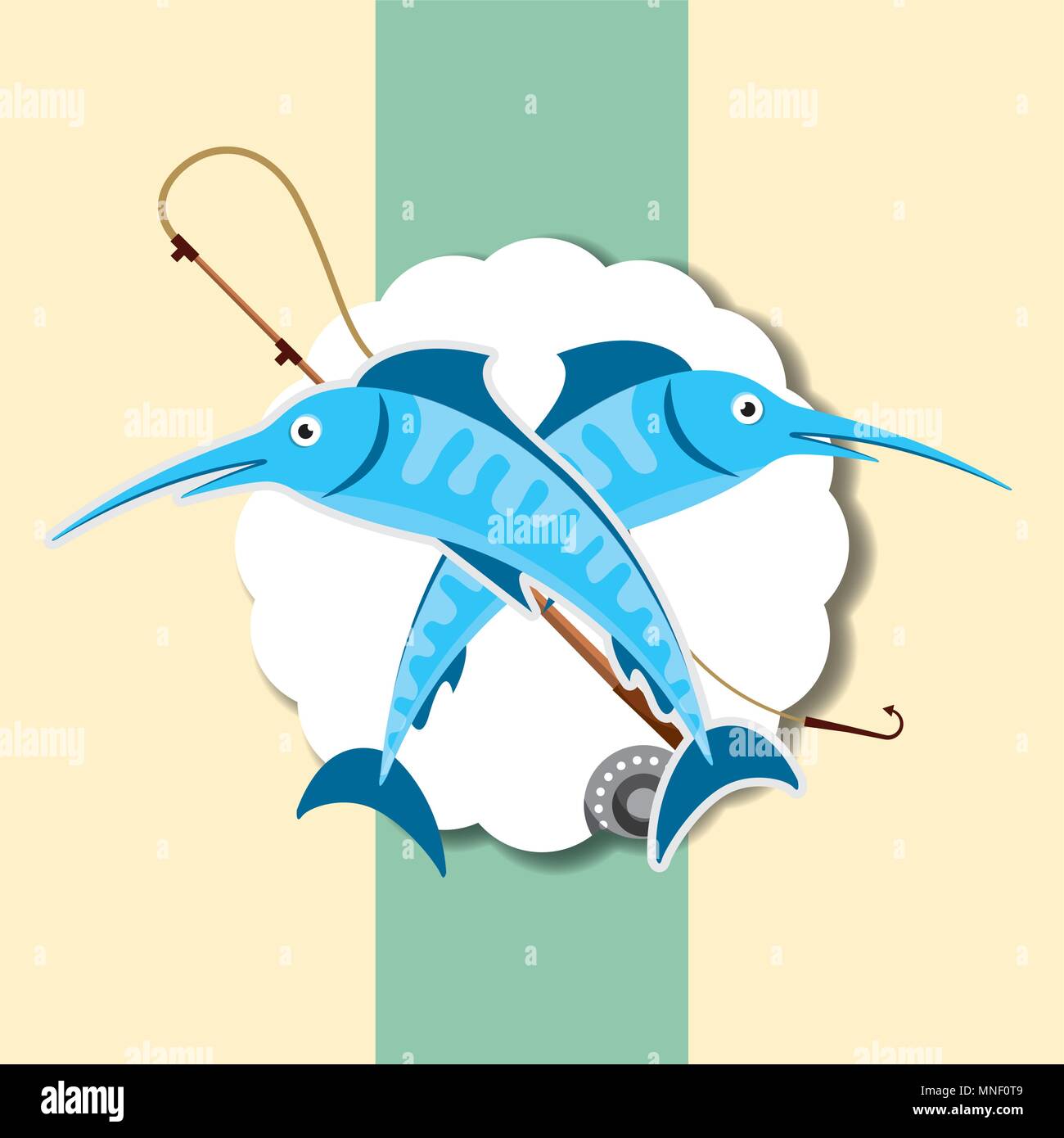 Catfish cartoon illustration Banque d'images vectorielles - Page 2 - Alamy