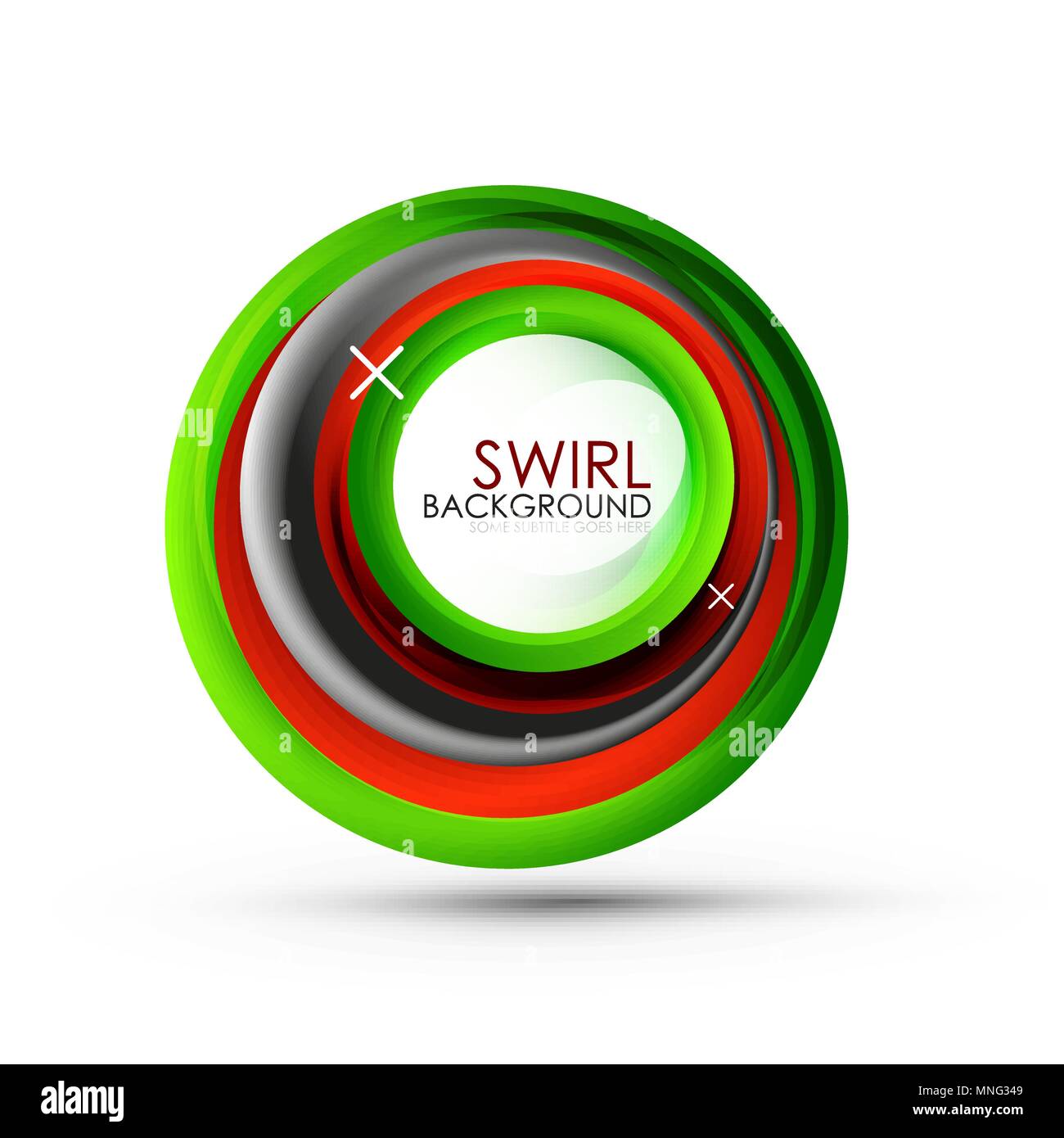 Les lignes en spirale tourbillon vecteur 3d abstract background. Les ...