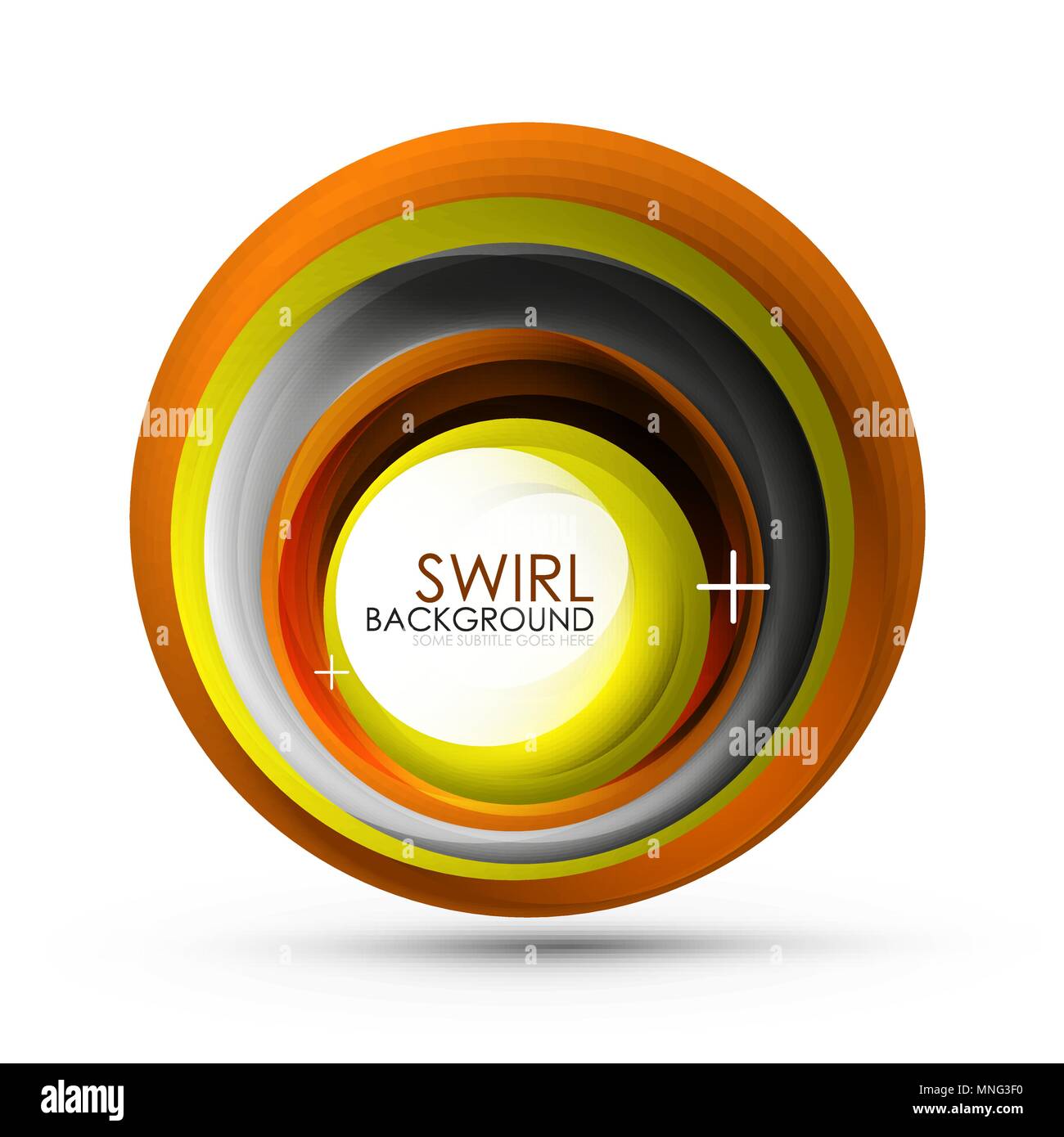 Les lignes en spirale tourbillon vecteur 3d abstract background. Les ...