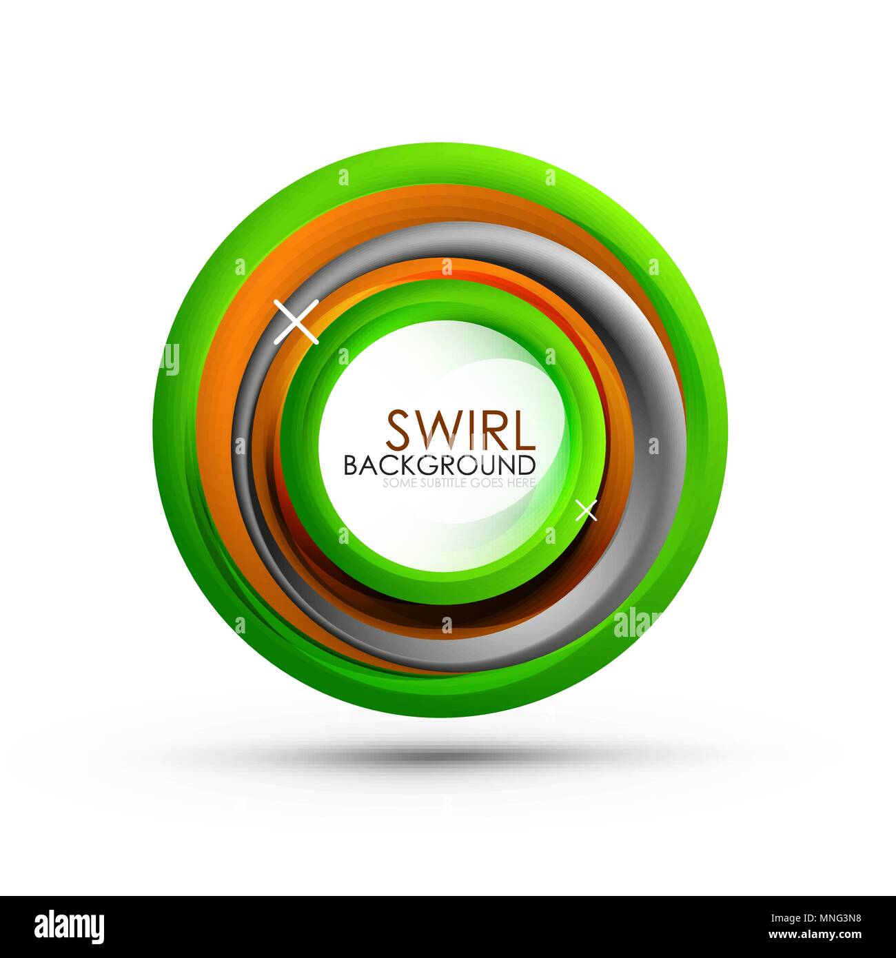 Les lignes en spirale tourbillon vecteur 3d abstract background. Les ...