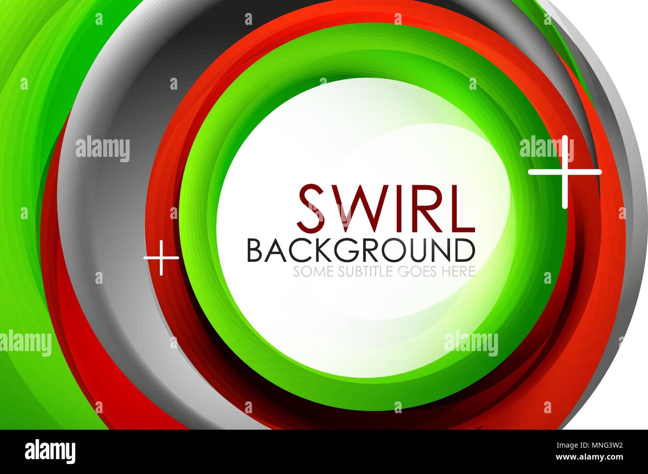 Les lignes en spirale tourbillon vecteur 3d abstract background. Les ...