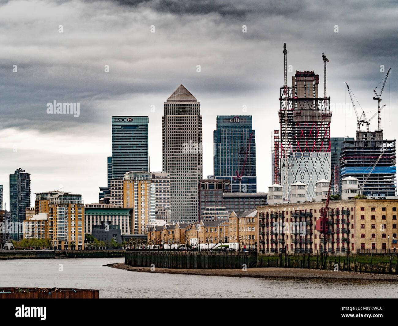 Tour de citi de canary wharf Banque de photographies et d’images à ...