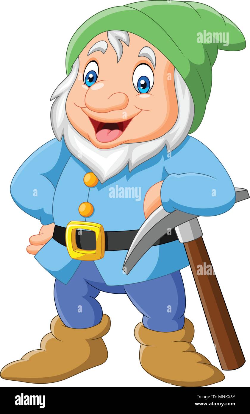 Nain magique Banque d'images vectorielles - Alamy