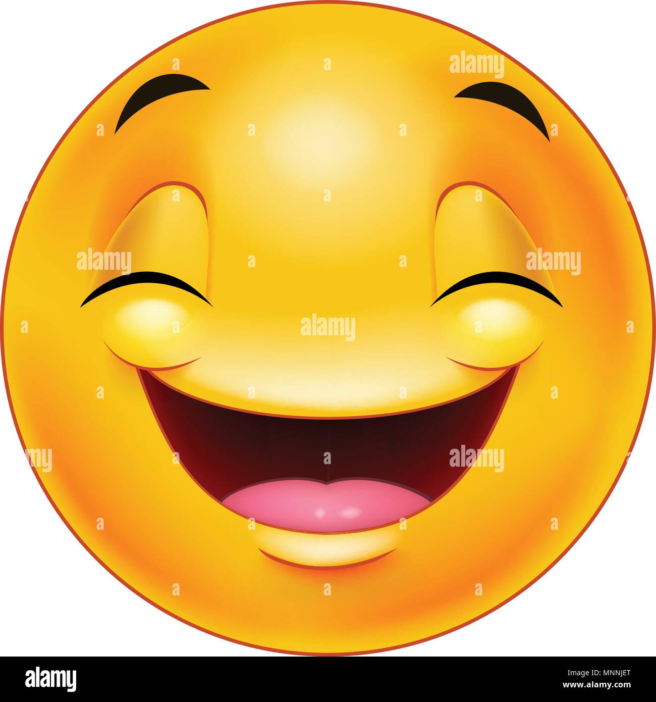 Happy emoji emoticon smiley face Banque de photographies et d’images à ...