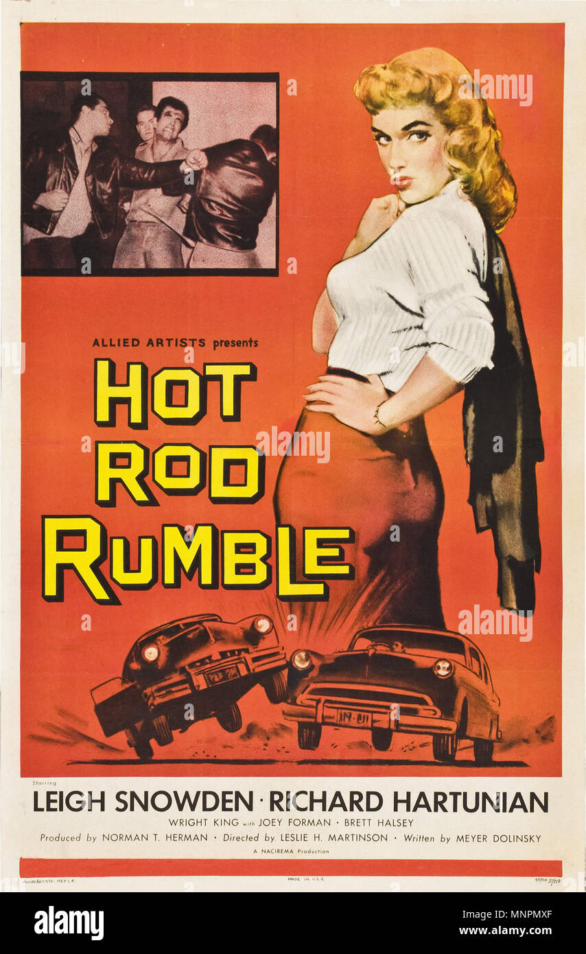 Hot rod poster Banque de photographies et d’images à haute résolution ...