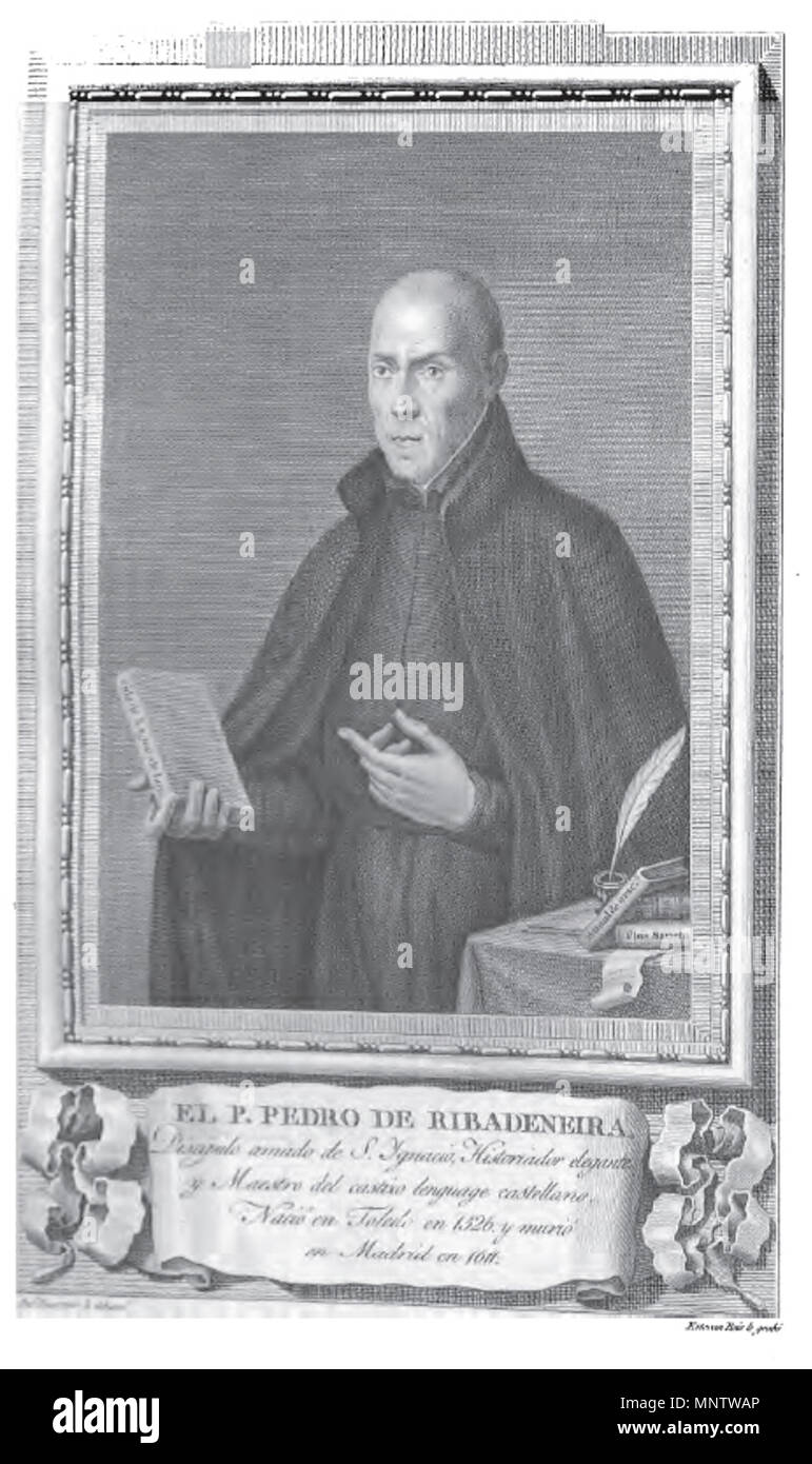 Pedro de ribadeneira Banque de photographies et d’images à haute ...