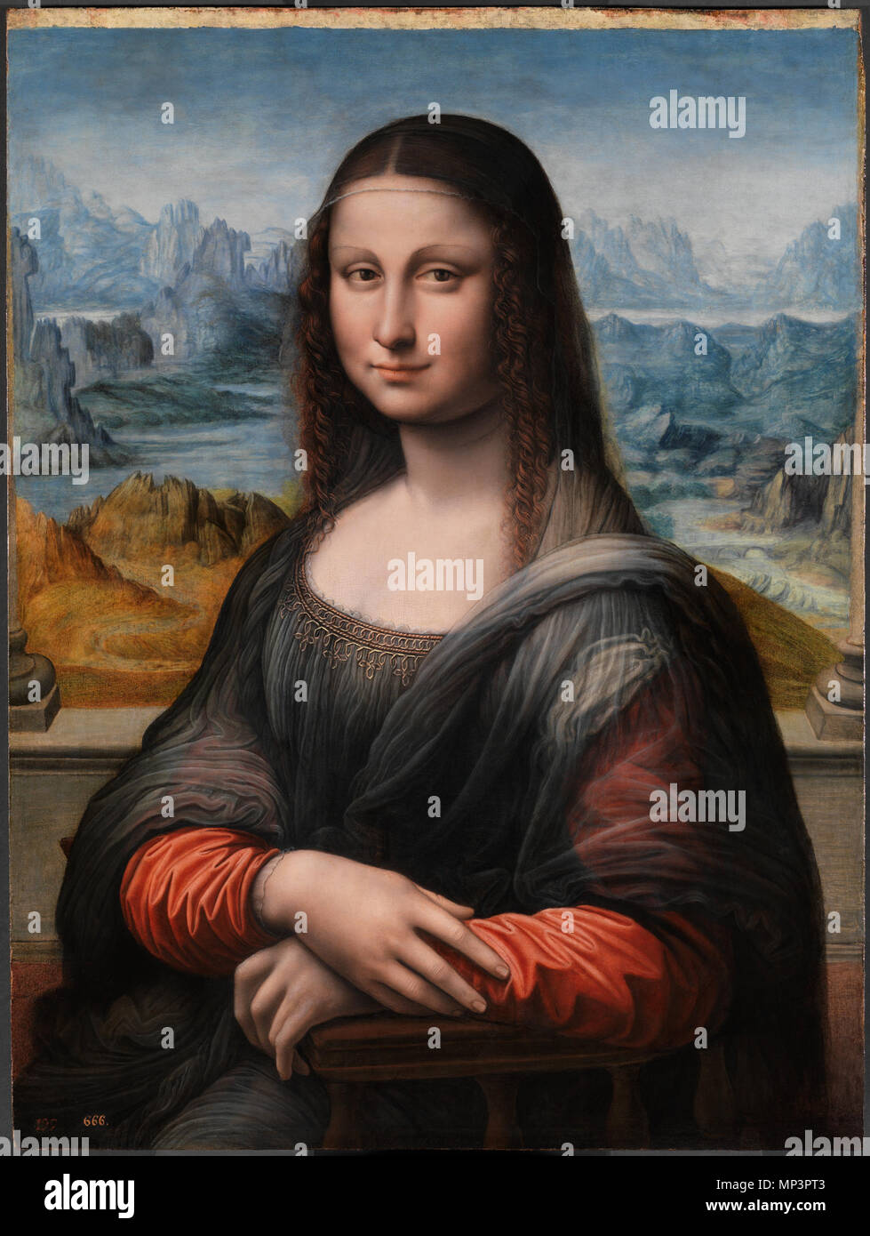 Mona Lisa ou la Joconde. 1503 / 1516. 784 La Gioconda (copia del Museo ...