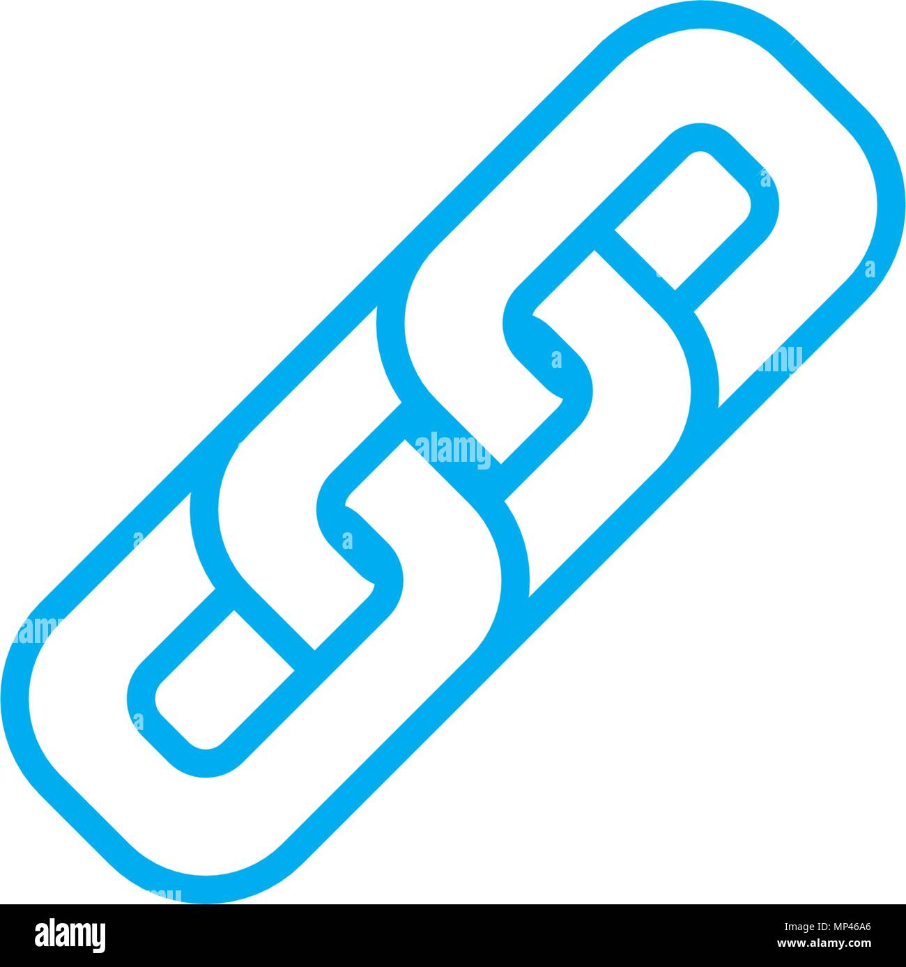 Icône linéaire d'interconnexion concept. La ligne d'interconnexion ...