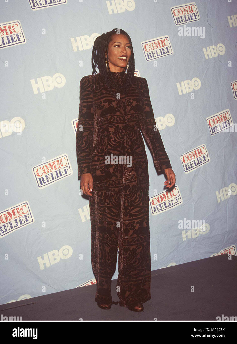 Basset angelaa événement dans la vie hollywood californie Banque de ...