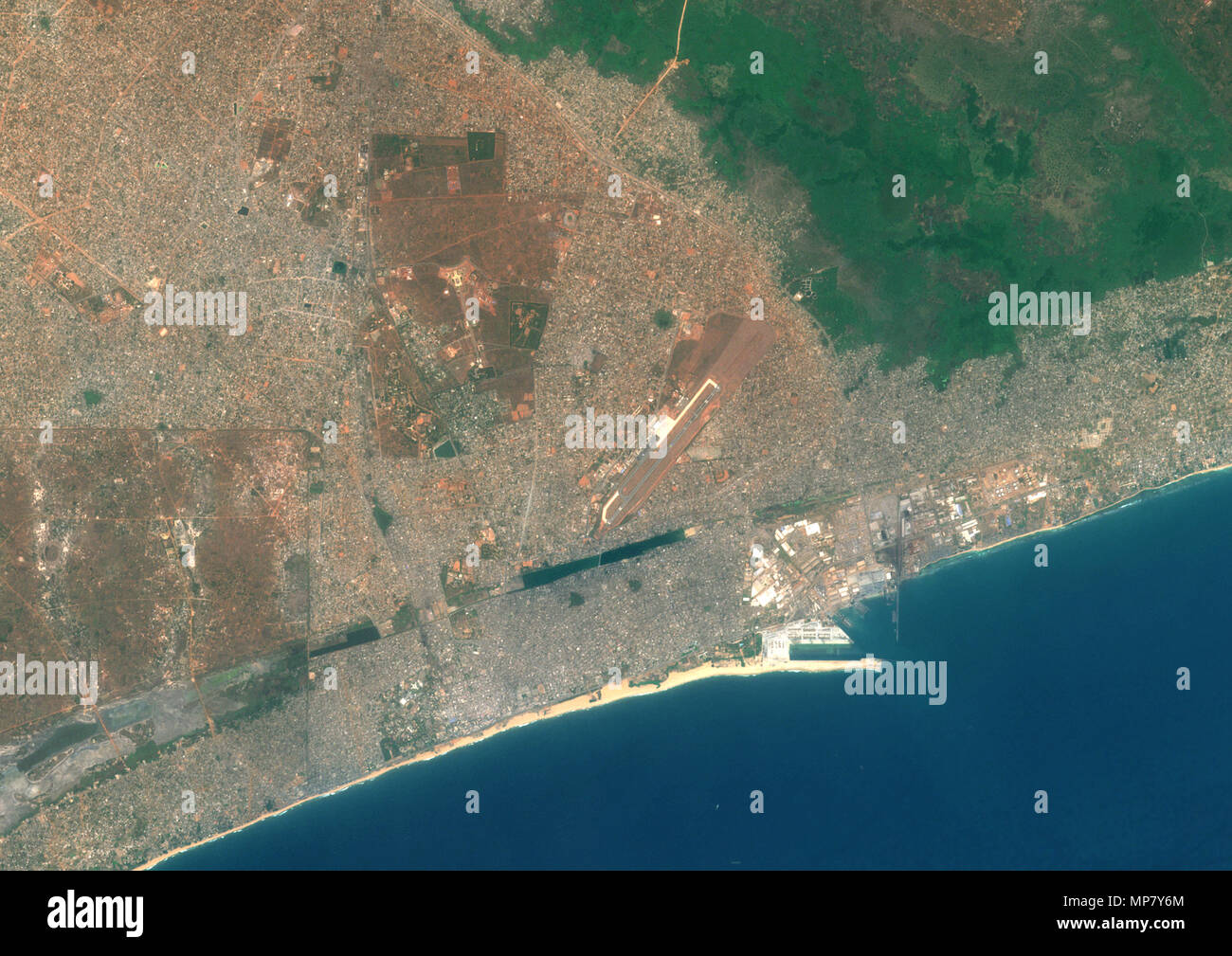 Togo vue aérienne Banque de photographies et d’images à haute ...