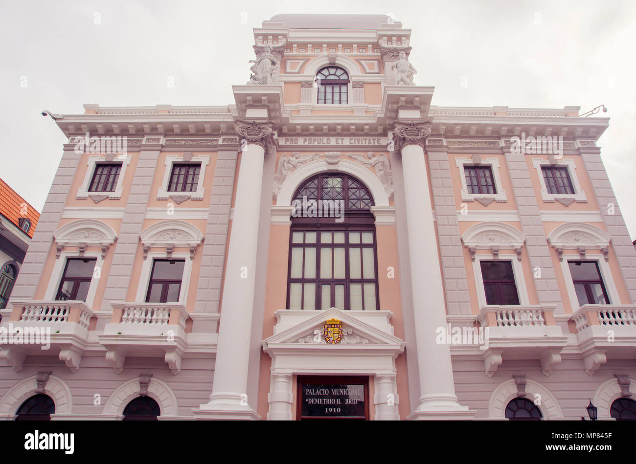 La ville de Panama, Panama - 20 avril 2018 : beau palais présidentiel ...