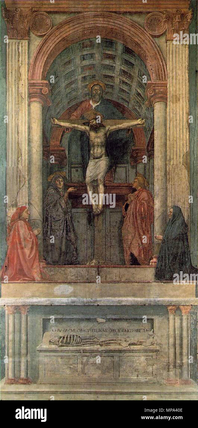 Trinité masaccio Banque de photographies et d’images à haute résolution - Alamy