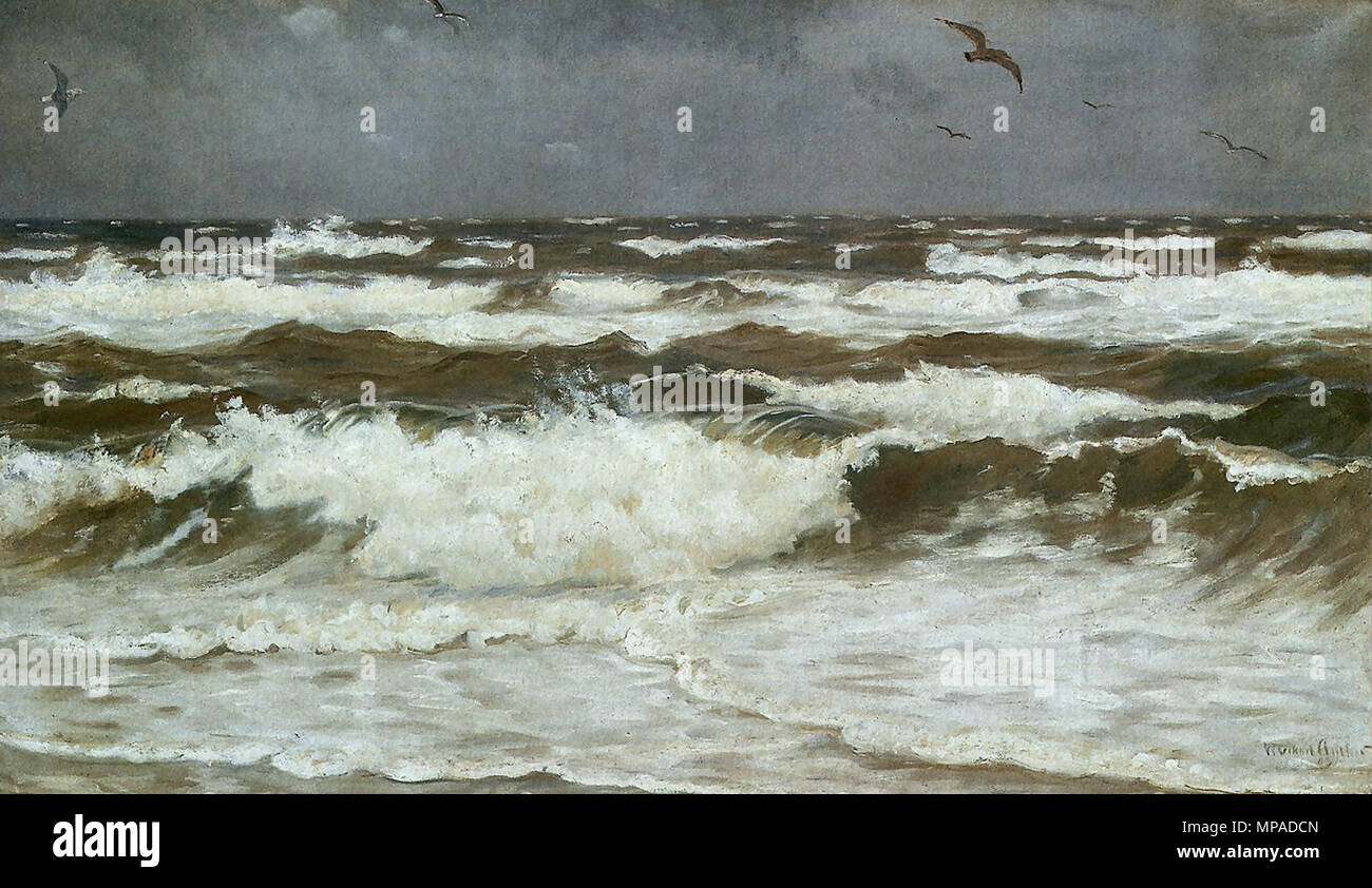 Peinture de michael ancher Banque de photographies et d’images à haute ...