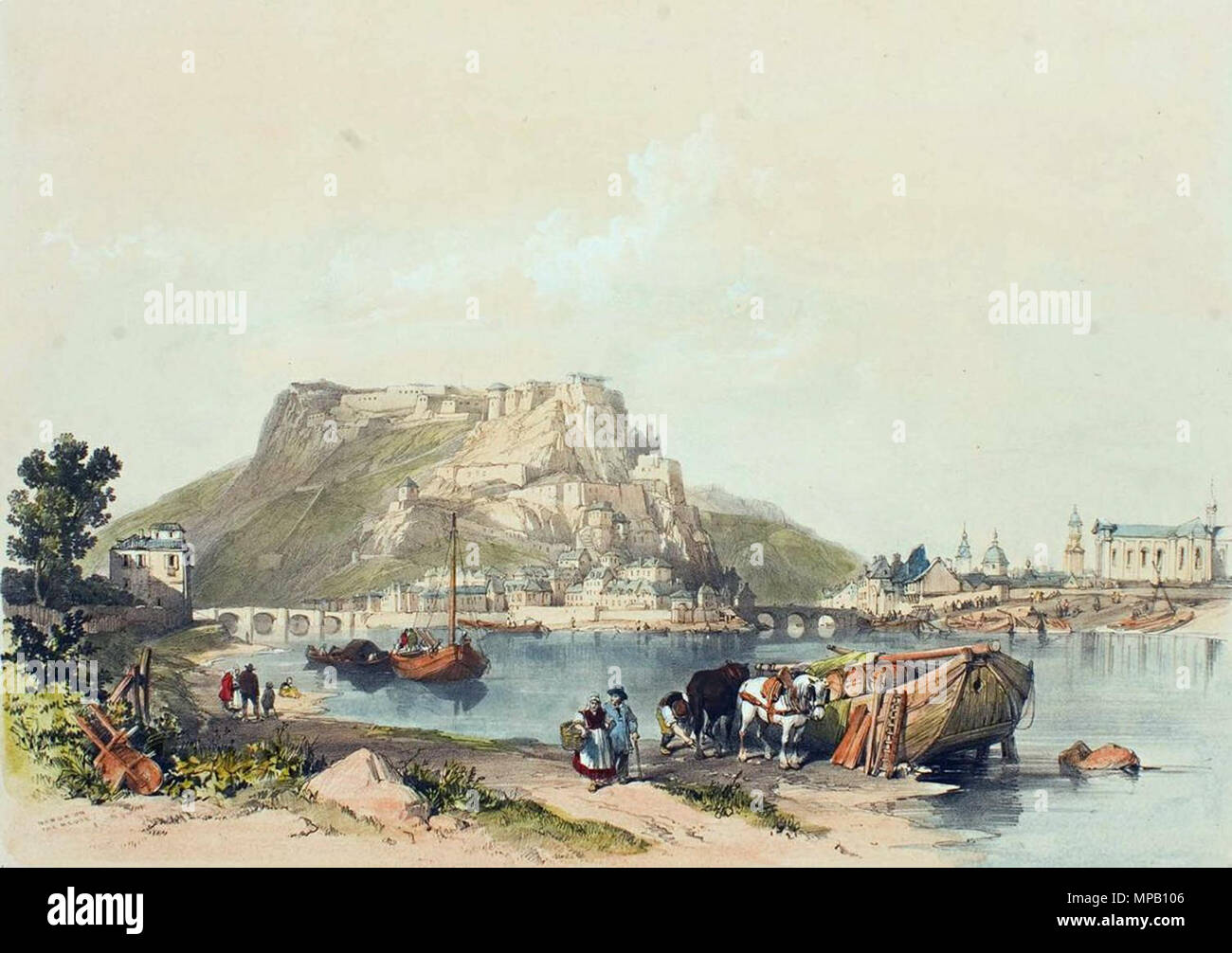 Confluent meuse et sambre Banque de photographies et d’images à haute résolution - Alamy